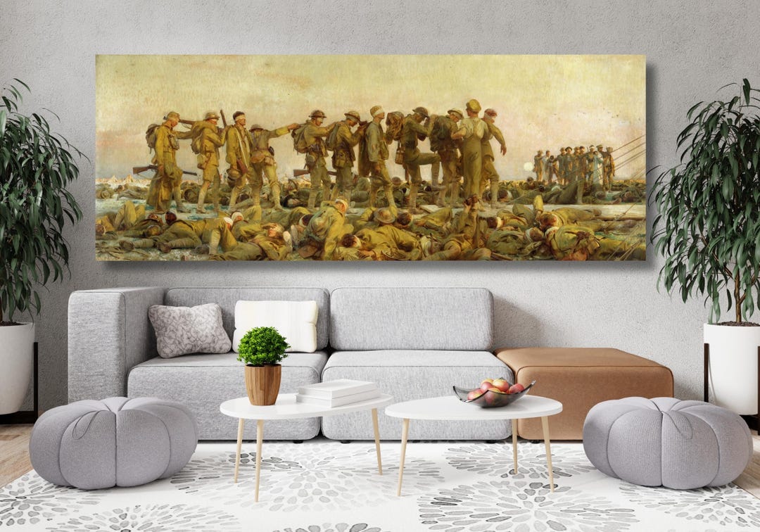 Gassed by John Singer Sargent Oil Painting Prints, John Singer Sargent ...