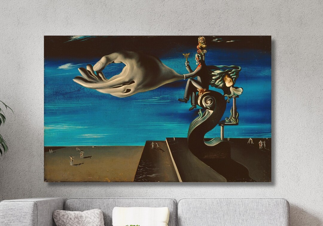 Salvador Dali the Hand Oil Paintings, Salvador Dali Wall Art, Salvador ...