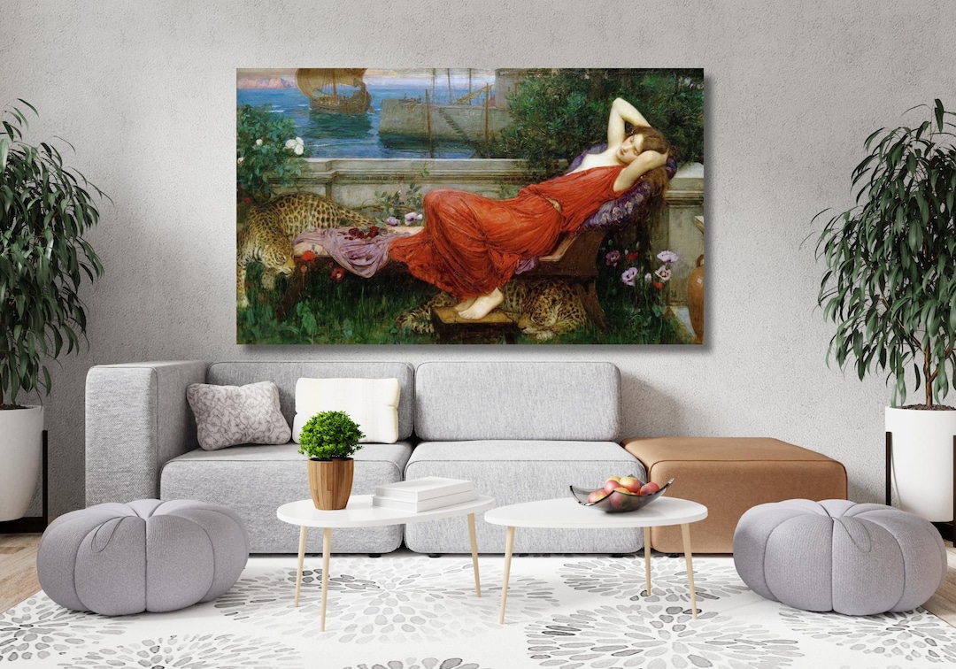 John William Waterhouse Ariadne 1898 Painting Posters, John William ...