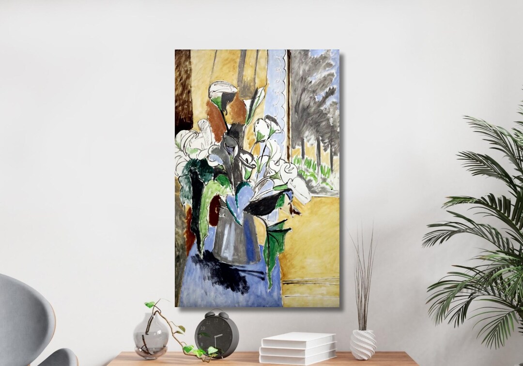 Henri Matisse Bouquet of Flowers on a Veranda Oil Paintings, Henri ...