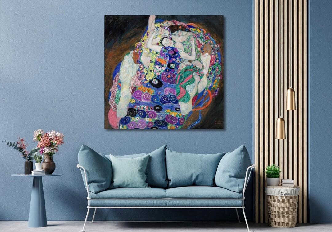 Gustav Klimpt the Virgin Oil Painting, Gustav Klimpt Wall Art, Gustav ...