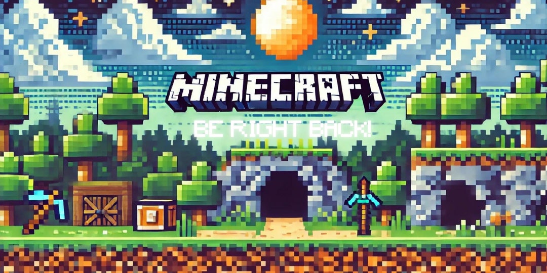 Twitch Banner/minecraft - Etsy