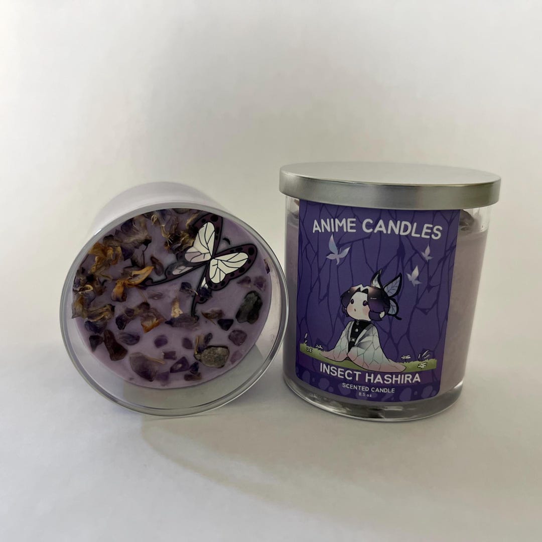 Insect Hashira Anime Candle - Etsy