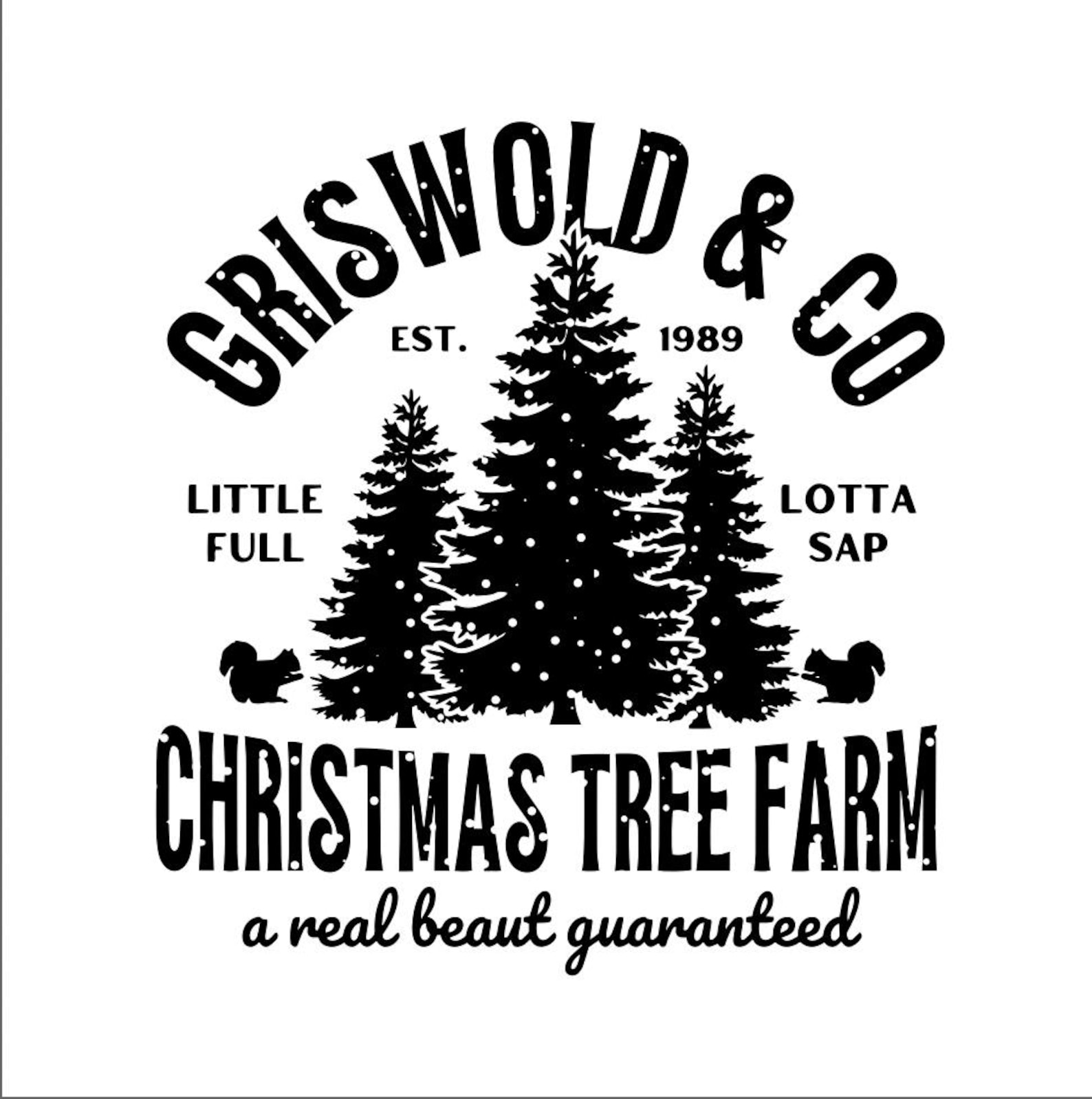 Griswold & Co | Family Tree Farm | Funny SVG | Christmas Vacation - Etsy