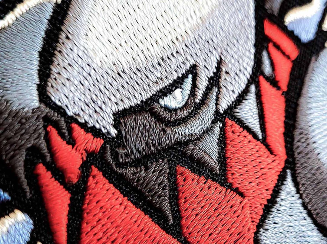 Anime Video Game Japanese PKM Character - Iron on - Darkrai Embroidery ...