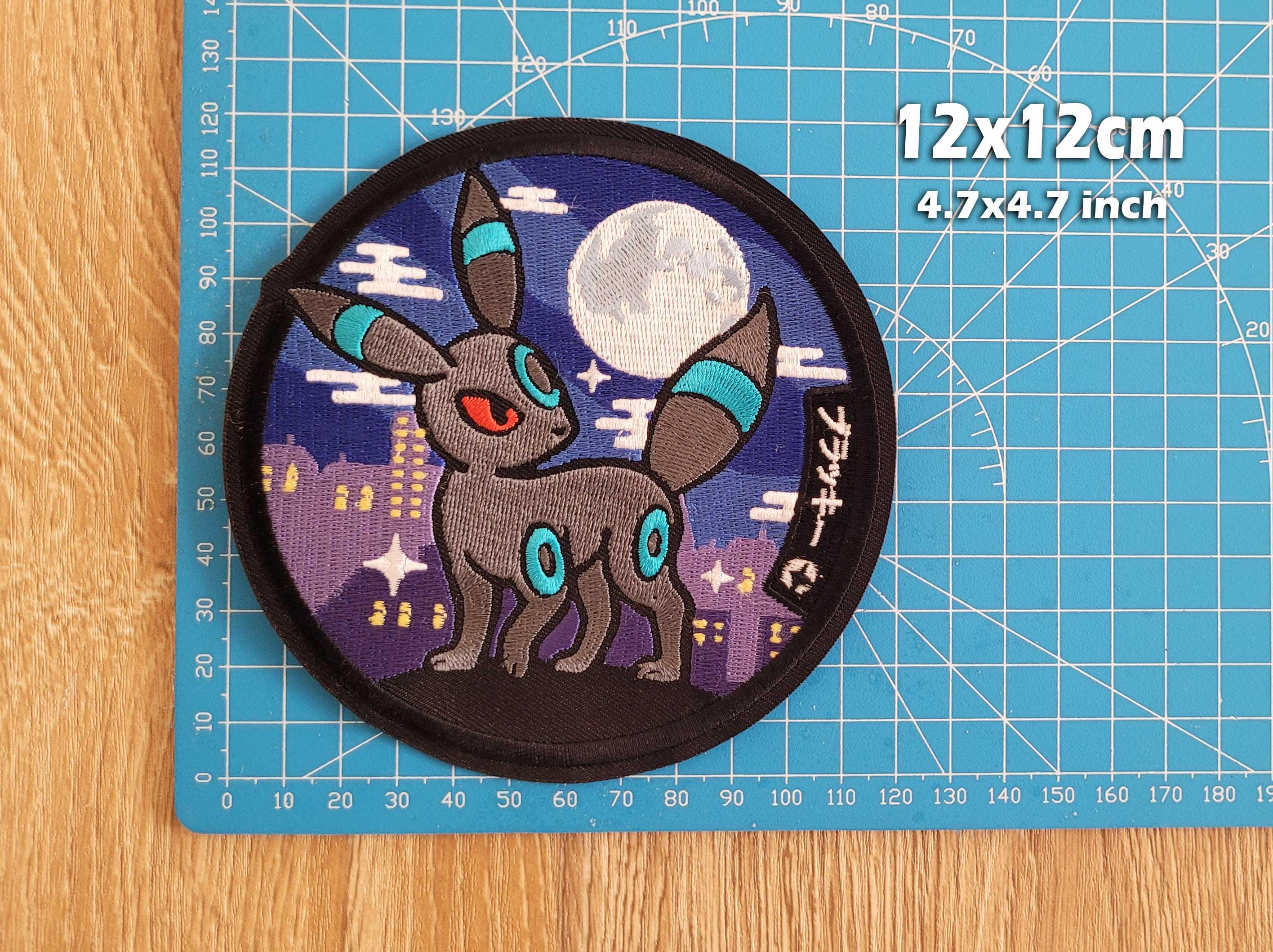 Anime Video Game Japanese PKM Character Iron on Embroidery Patch Shiny ...