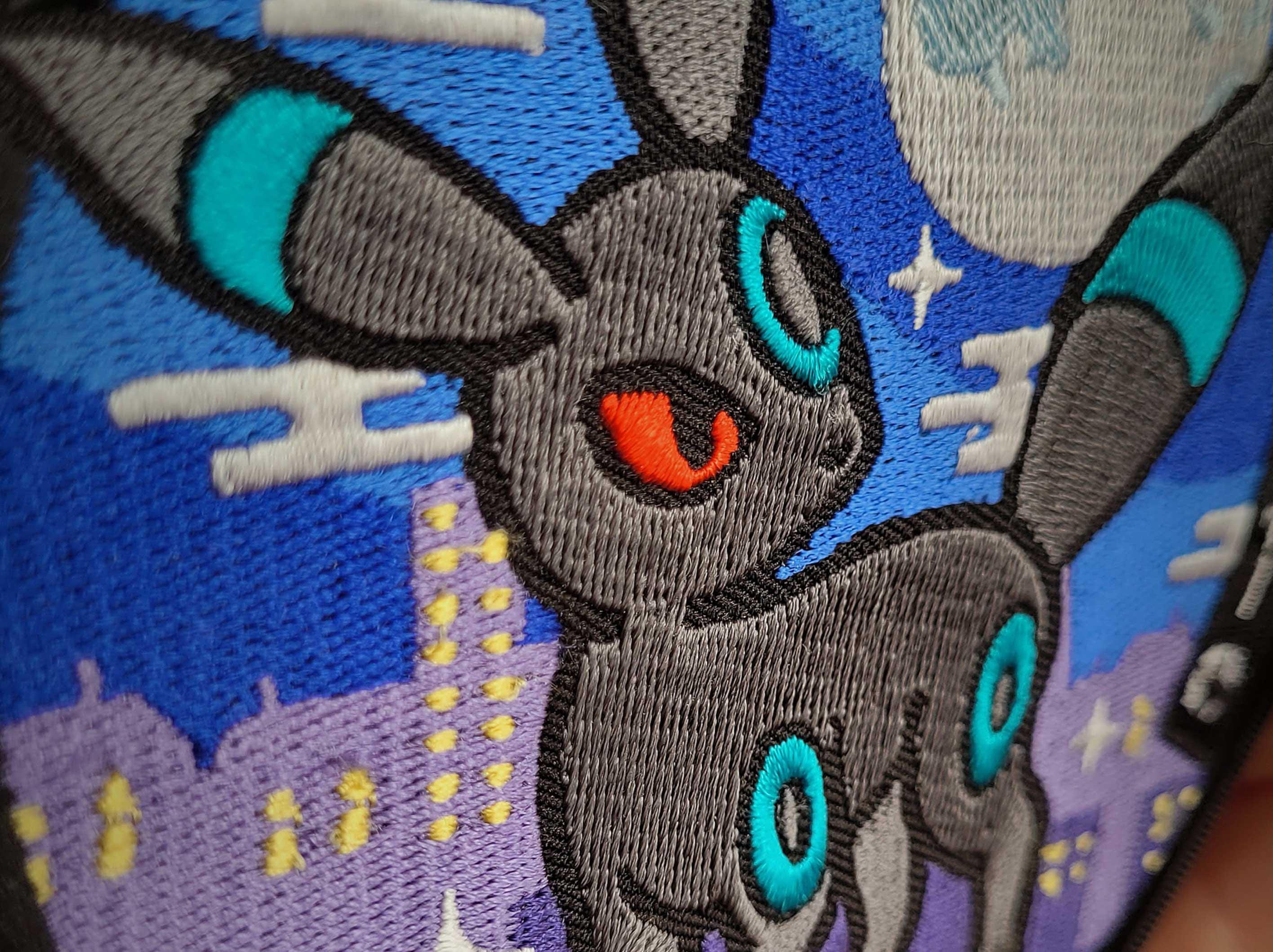 Anime Video Game Japanese PKM Character Iron on Embroidery Patch Shiny ...