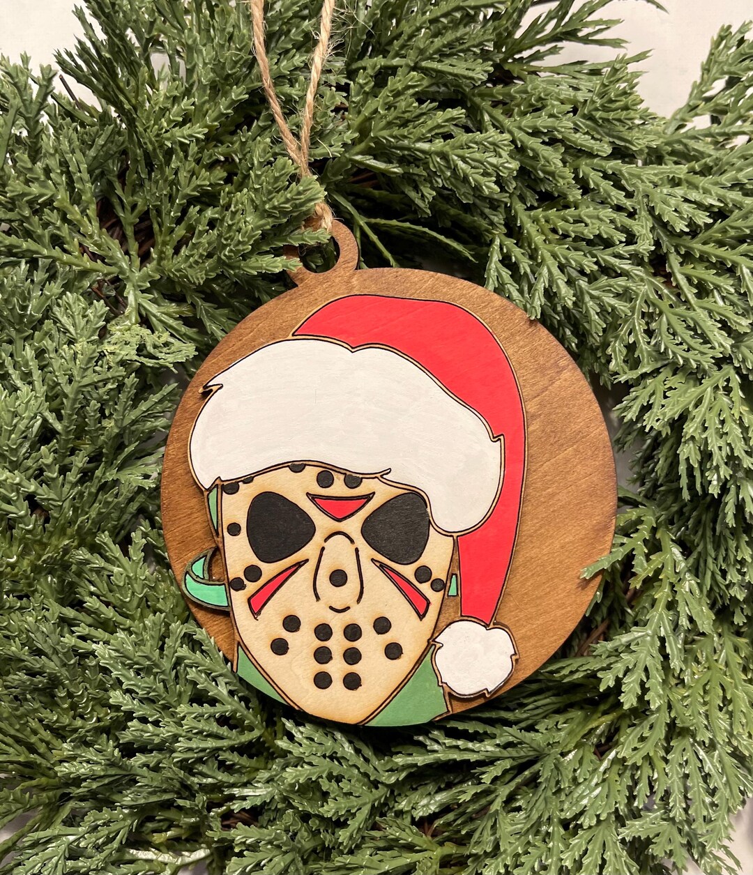 Jason Voorhees // Friday the 13th // Horror Movie Christmas Ornament - Etsy