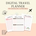Travel Planner for Goodnotes, Packing List Journal, Road Trip Organizer ...