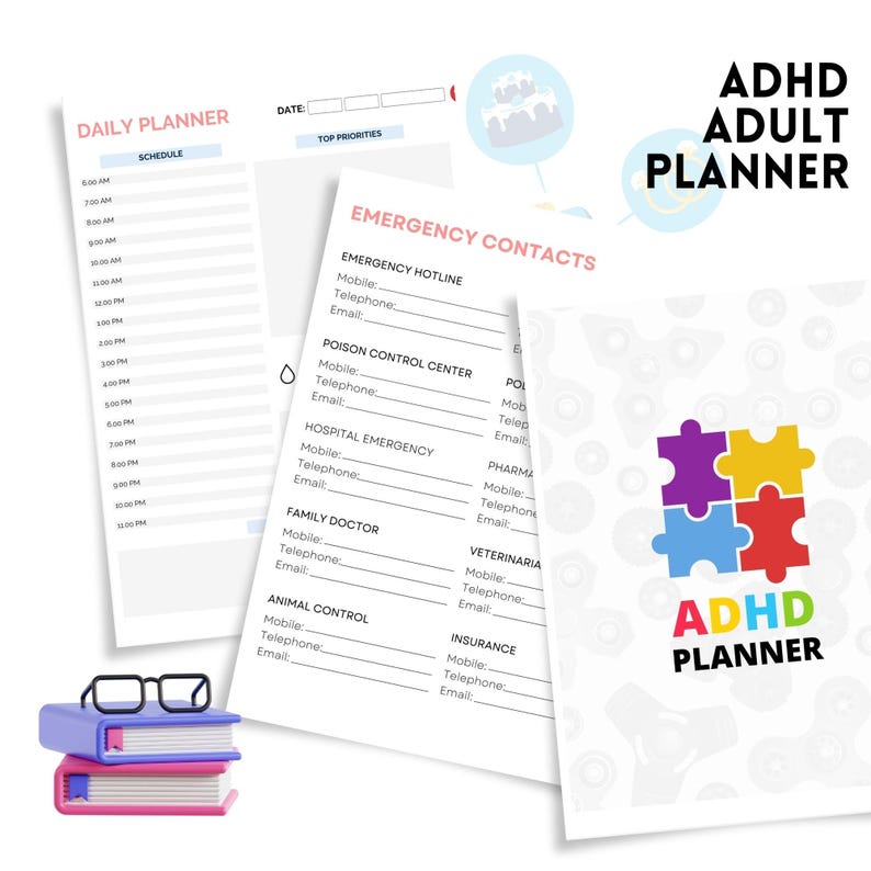Digital ADHD Planner | Notion Template for Neurodivergent Adults ...