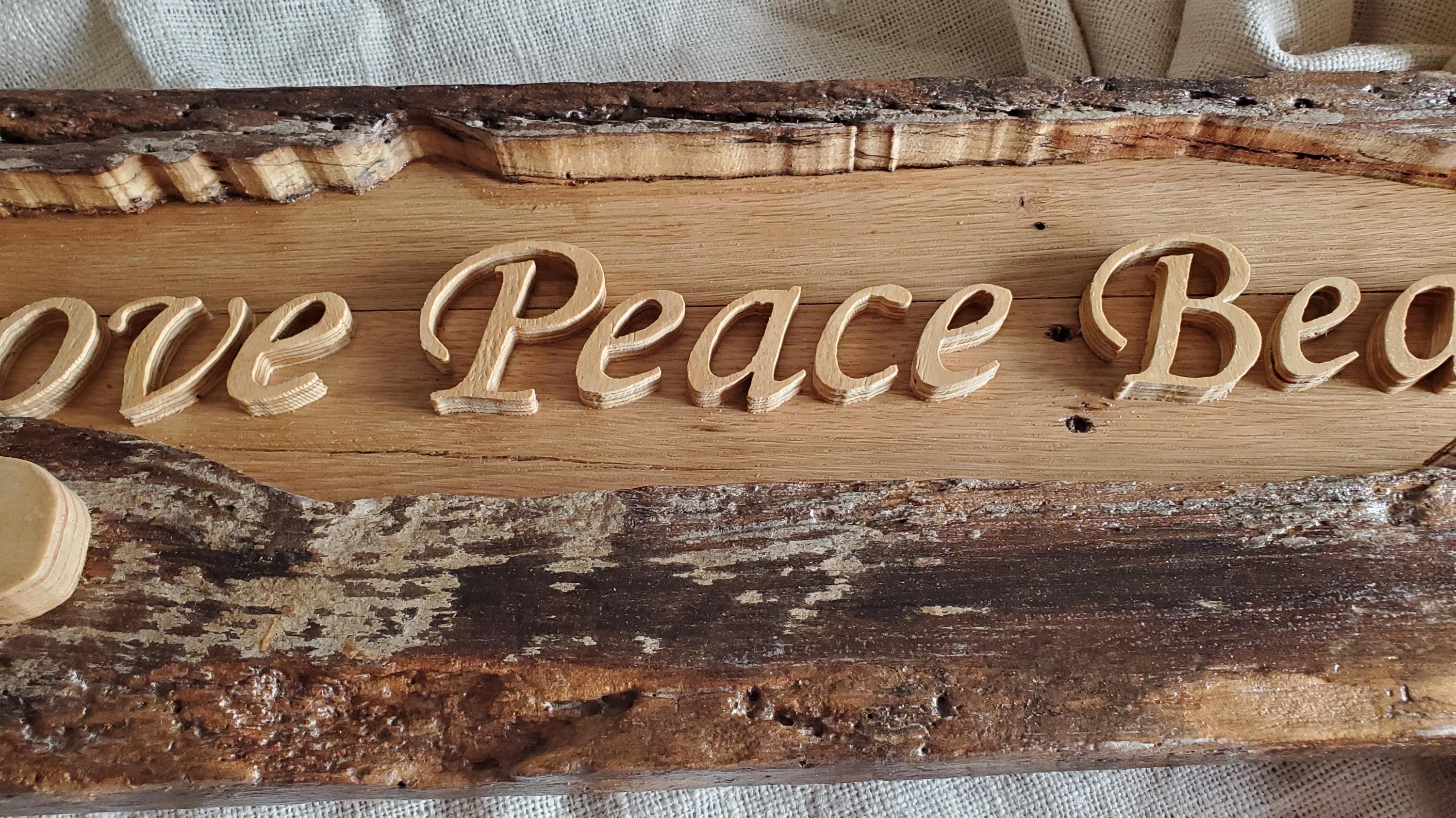 Whale Wall Art Welcome Beach Wood Scroll Saw Love Peace - Etsy