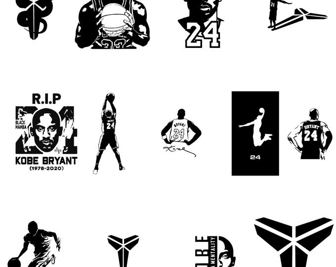 Kobe Bryant Png - Etsy