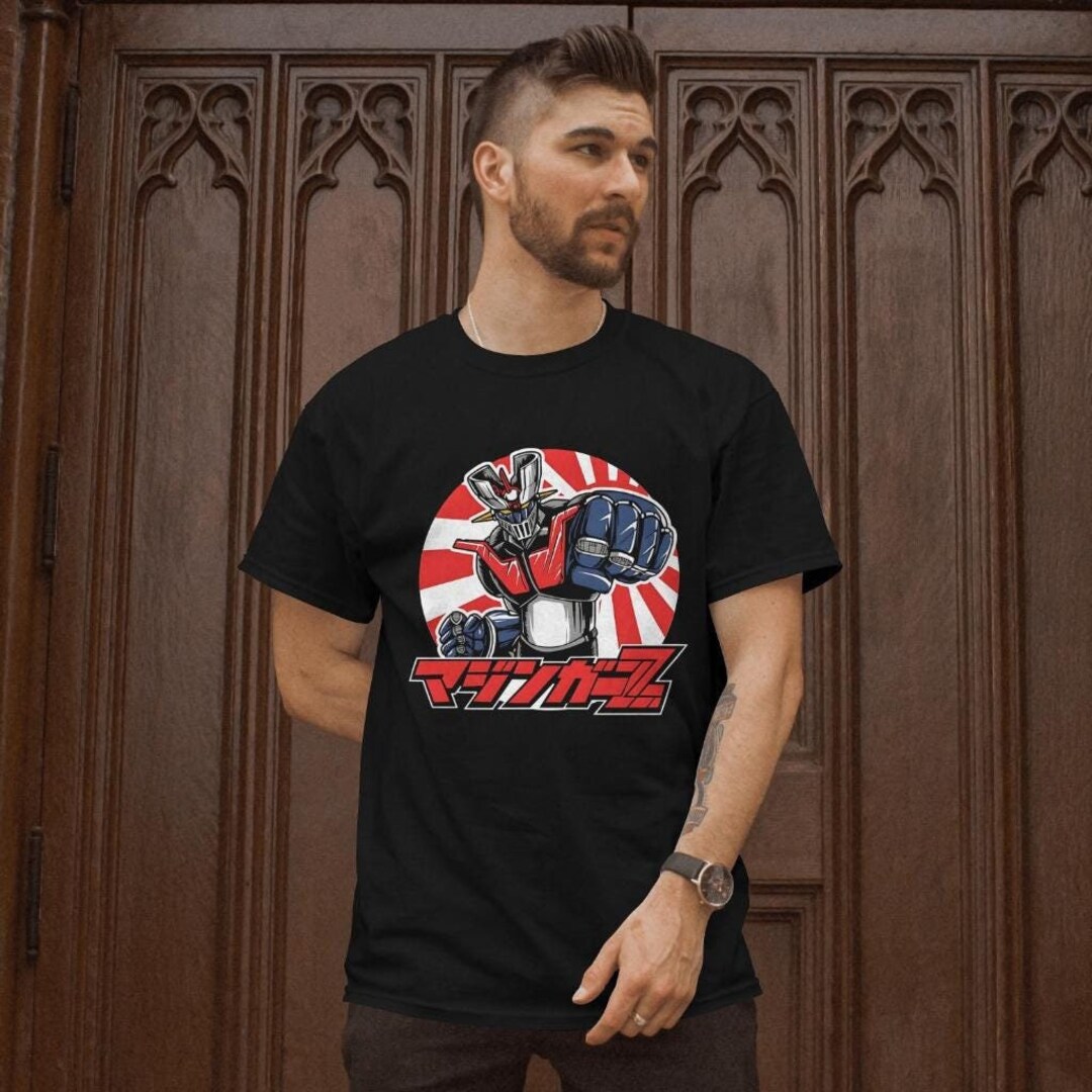 Mecha Shirt Anime Gift for Anime Lovers Gift Otaku Idea Retro Robot ...