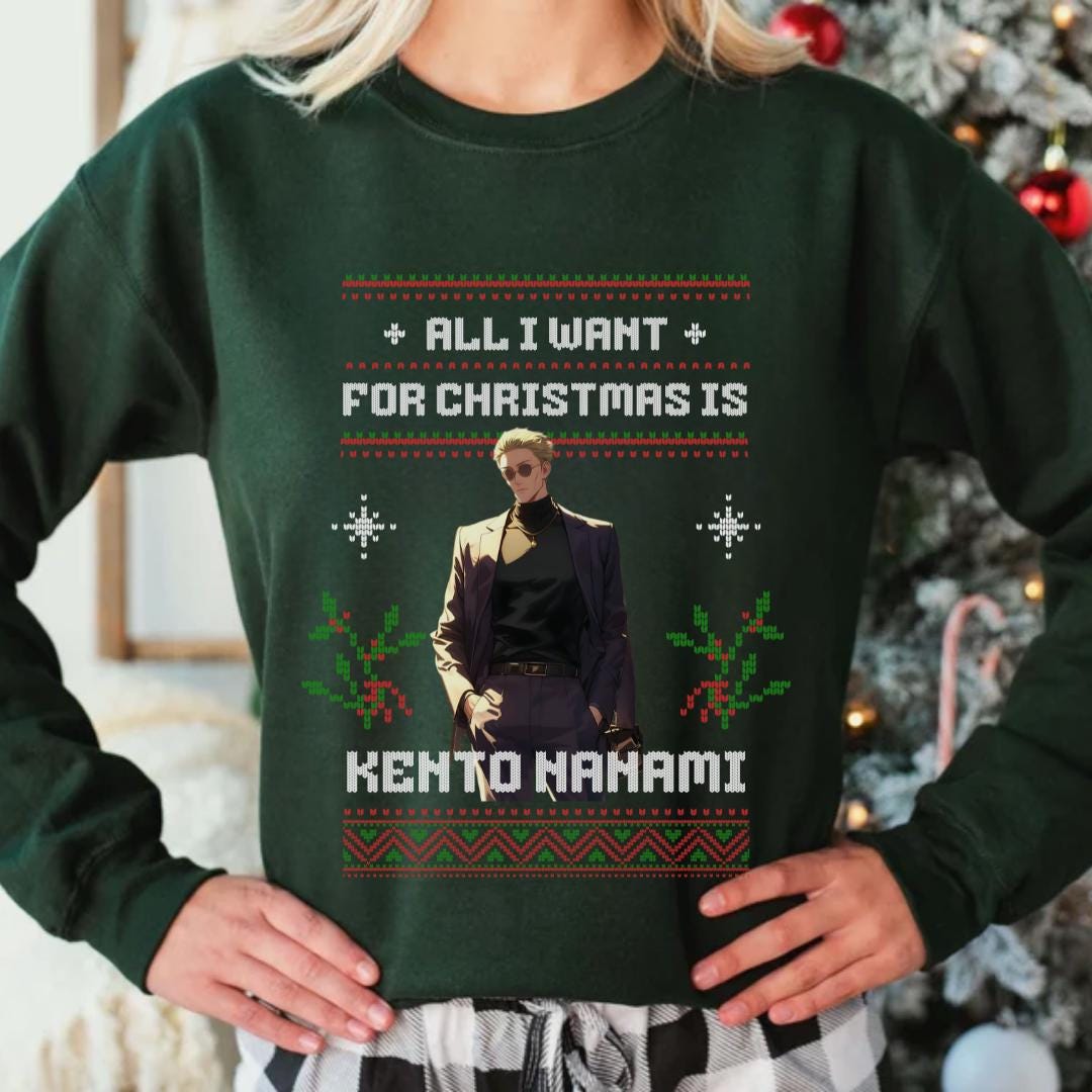 Christmas Nanami Sweatshirt Nanami Ugly Sweater Christmas Gift for ...