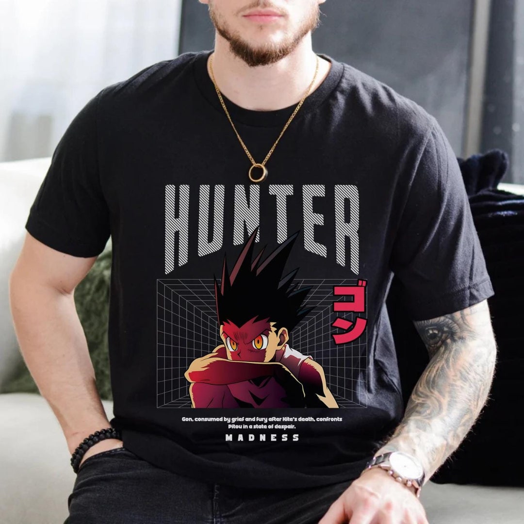 Gon Shirt Anime Gift for Anime Lovers Gift Young Hero Anime Adventure ...