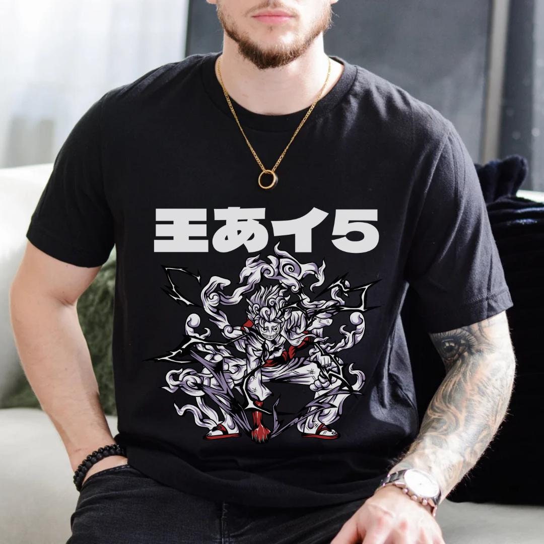 Luffy Gear 5 Shirt, One Piece Shirt, Gift for Anime Fan, Gift for Him ...