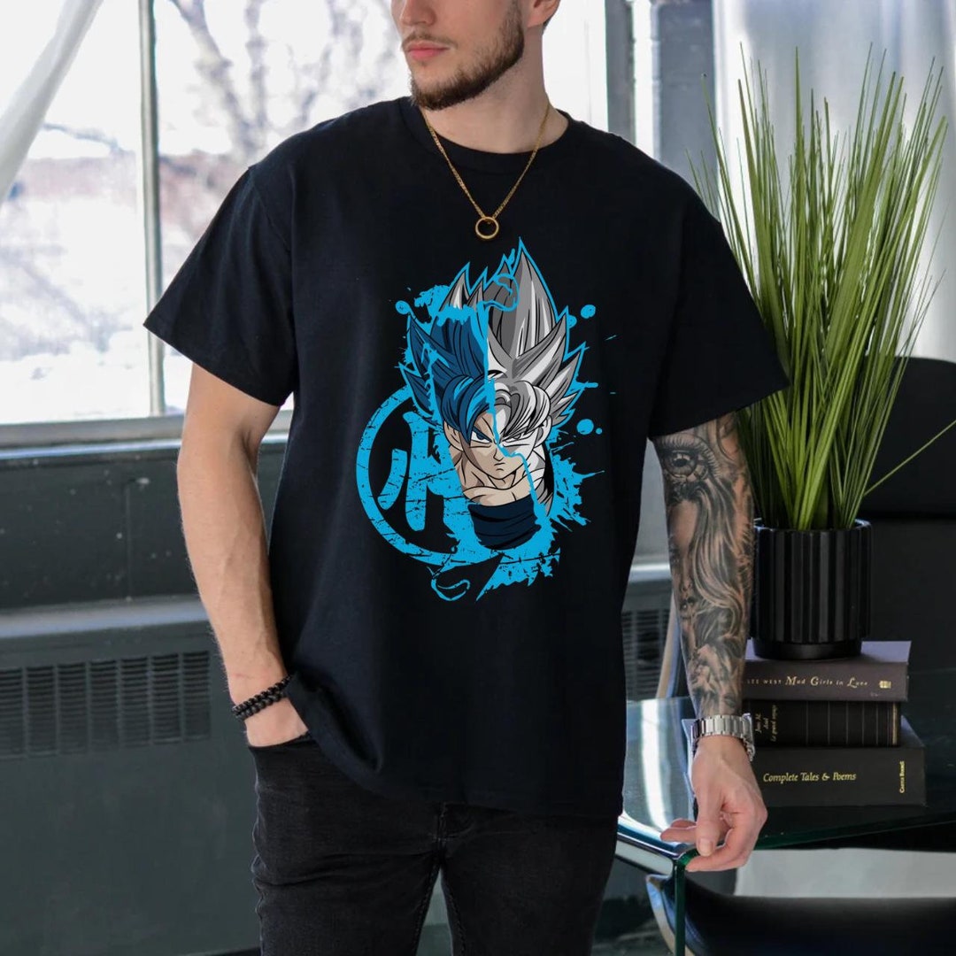 Goku Ultra Instinct Shirt, Dragon Ball Shirt, Gift for Anime Fan, Gift ...