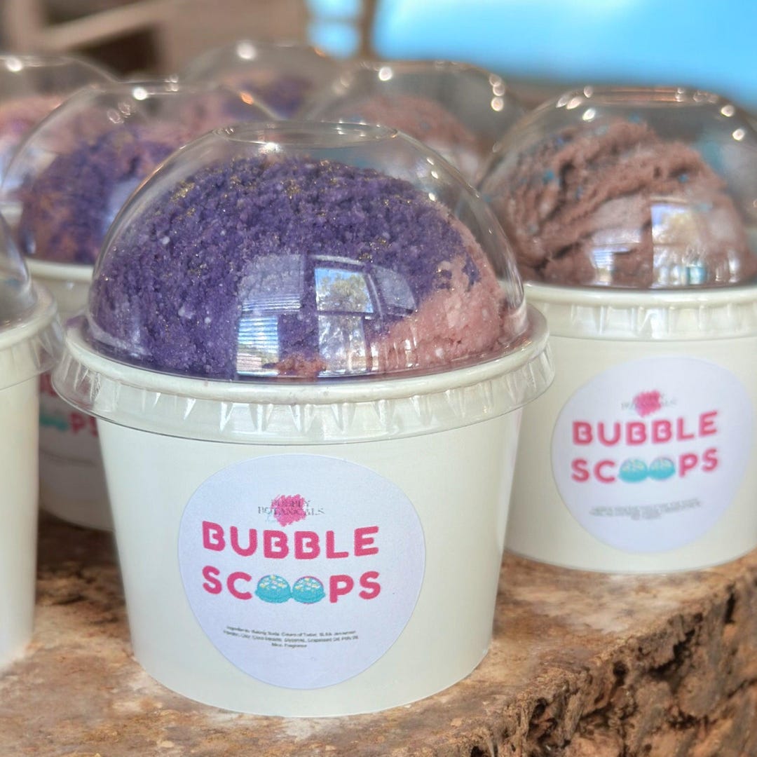 Bubble Scoops 2 Scoops Solid Bubble Bath up to 4 Bubbly Baths Fun for ...