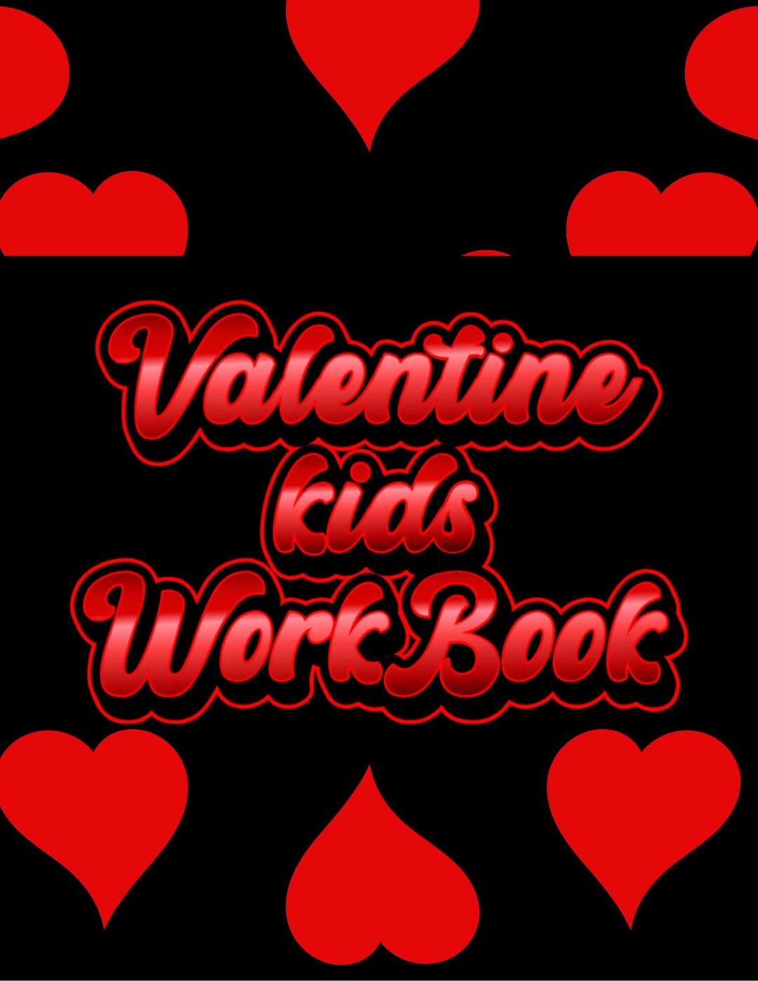 Valentine Activity Book for Kids Canva Editable - Etsy