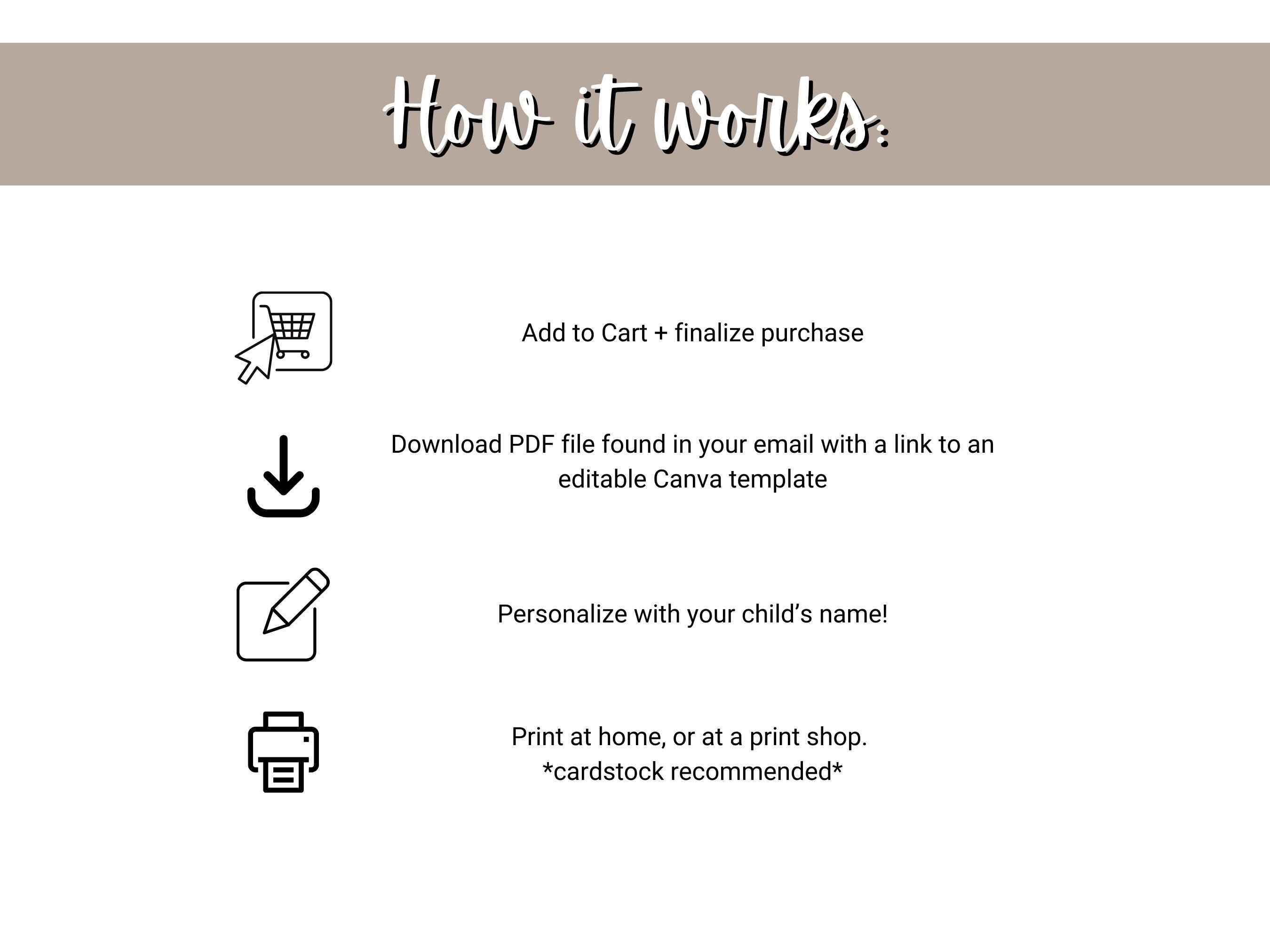 Kids Behavior Chart | Kids Reward Chart | Digital Behavior Plan ...