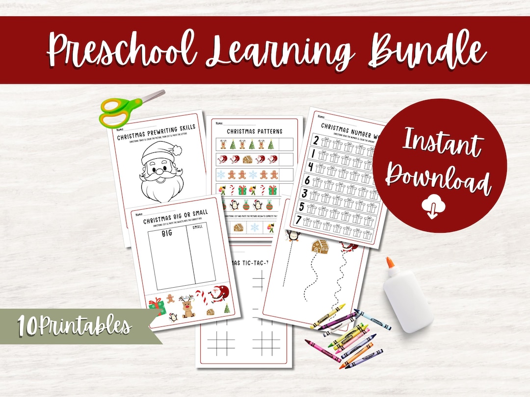 Christmas Fine Motor Activity Worksheets | Fun & Engaging | Digital ...