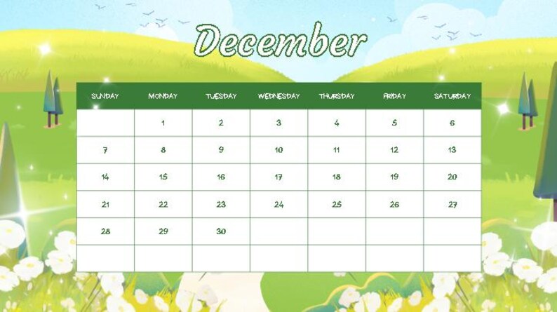 Bright & Fun 2025 Children's Calendar - Printable PDF for Creative ...