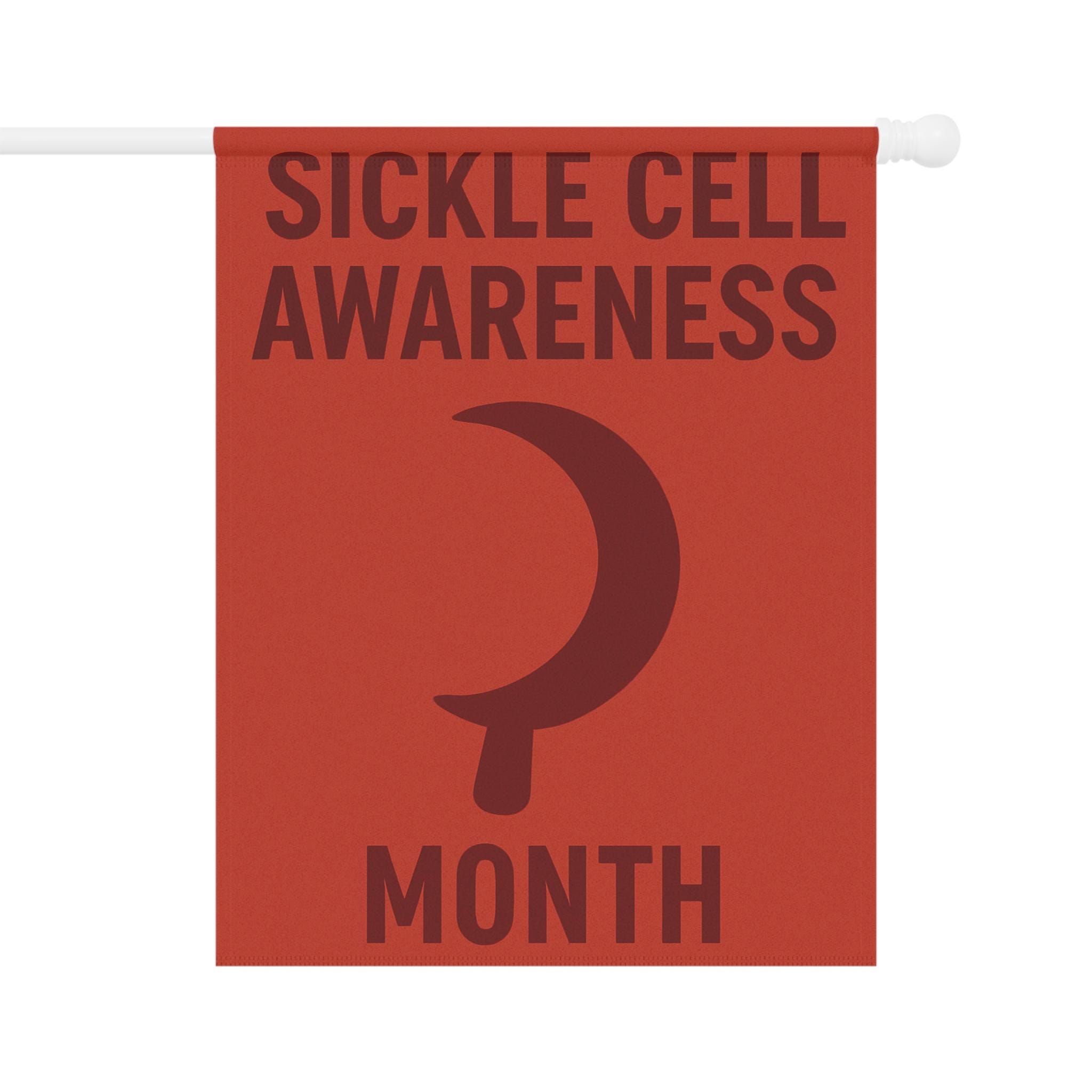 Sickle Cell Awareness Garden Banner: Double-sided Outdoor Decor - Etsy