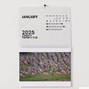 Flag of Freedom Calendar 2025: A Year of American Pride - Etsy