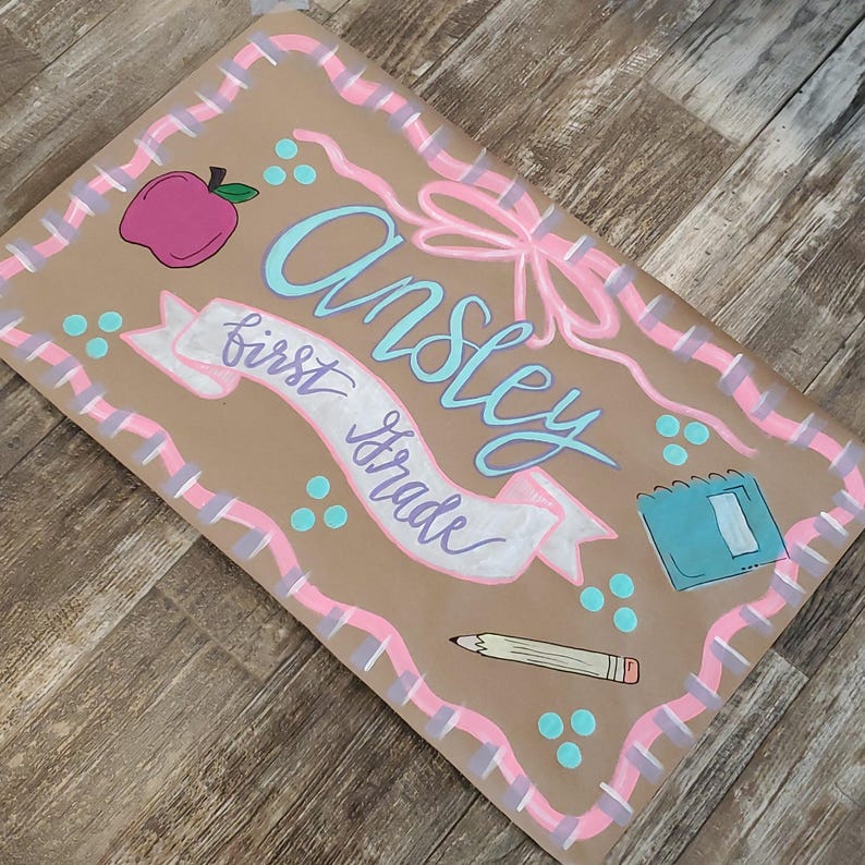 Custom Hand-painted Banner - Etsy