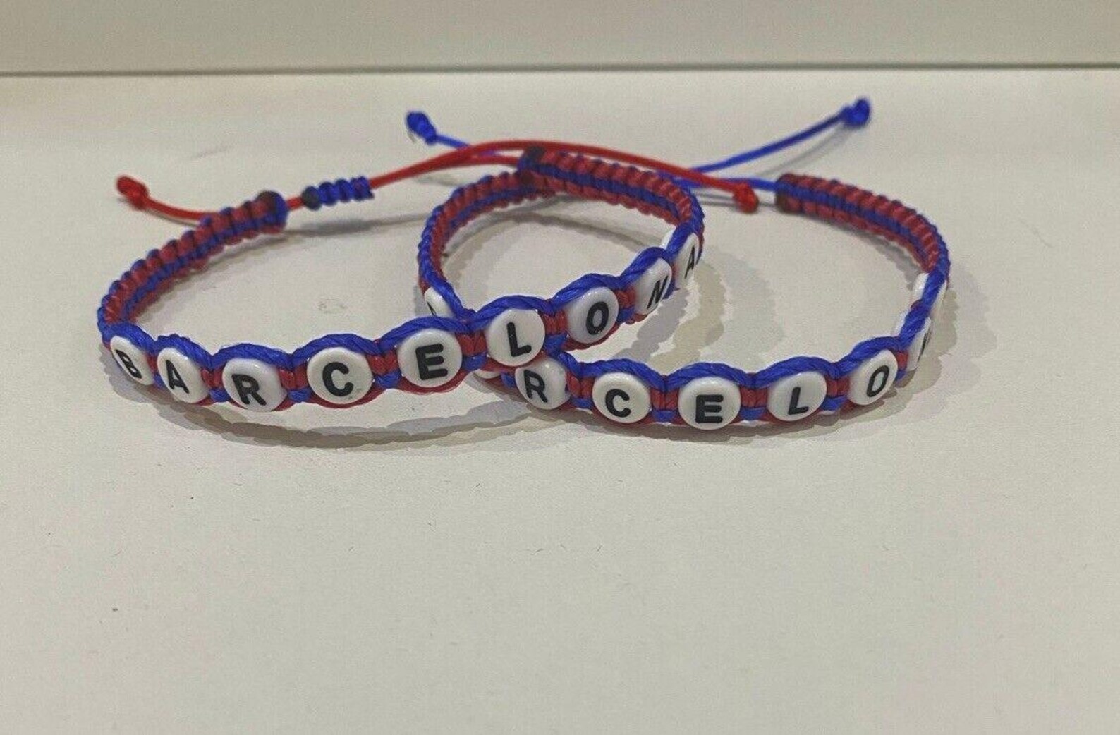 Barcelona Fc Wristband Football Fans Adjustable Unisex Bracelet - Etsy
