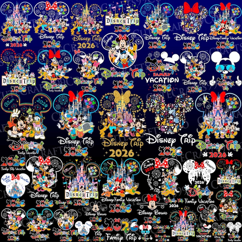 2026 Family Vacation Svg - Etsy