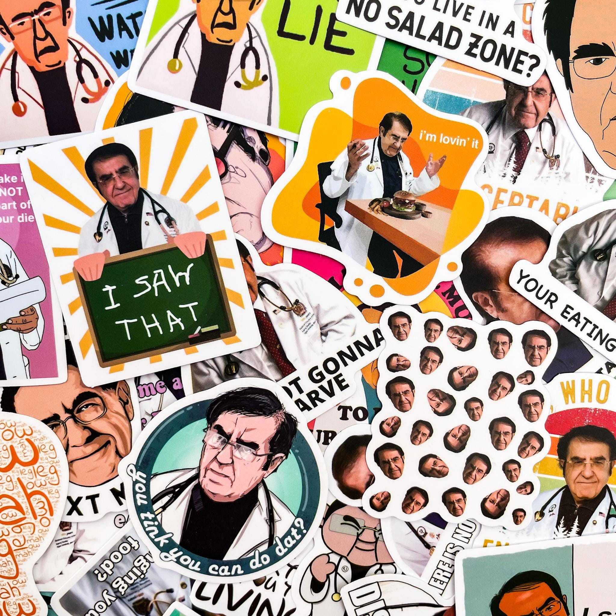 50 Random Dr. Nowzaradan Stickers, Meme Stickers, Character Stickers ...