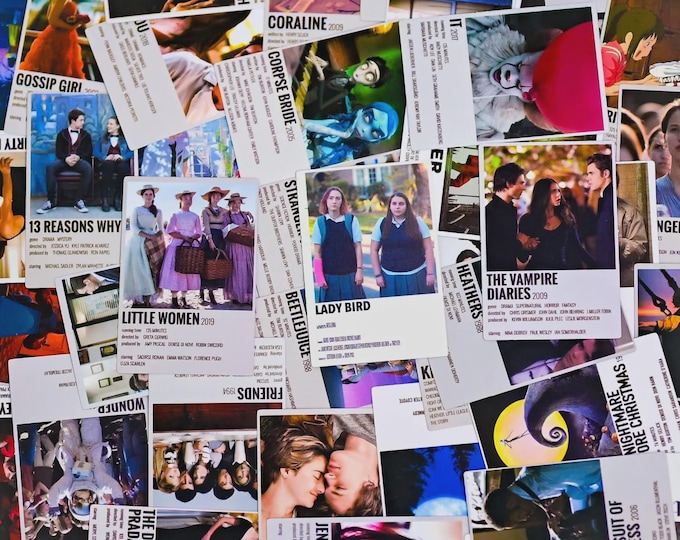 50 Random Retro Movie Stickers for Laptop – Aesthetic Culture Film ...