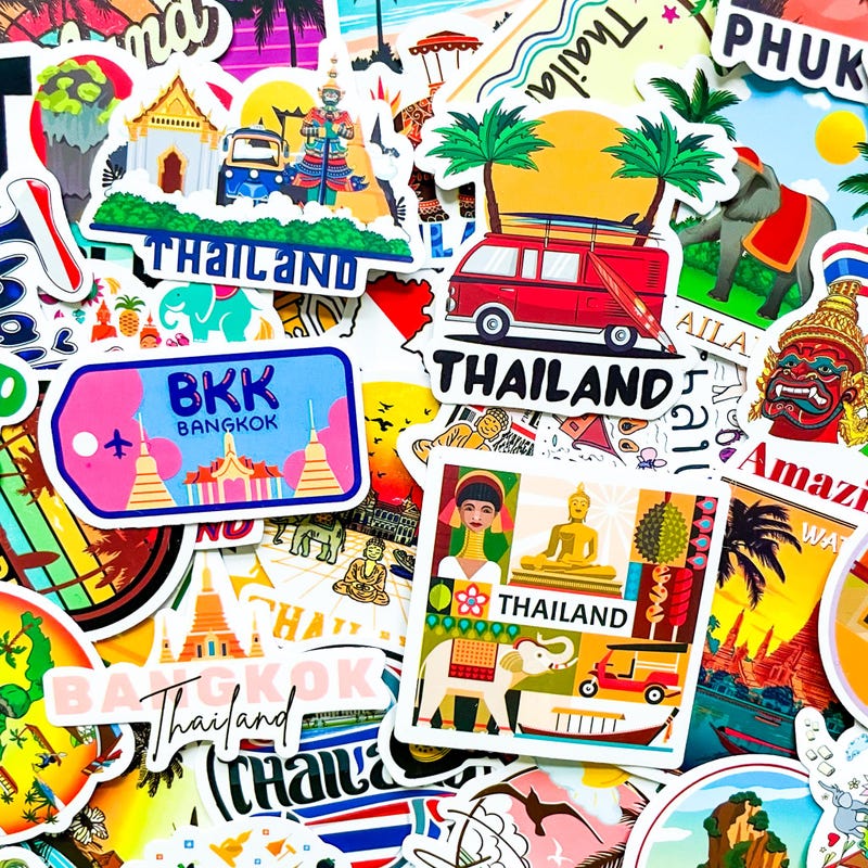 Thai Stickers - Etsy