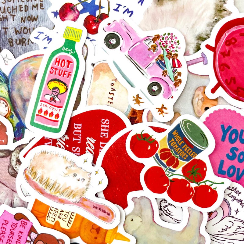 Whimsical Aesthetic Stickers - Etsy UK