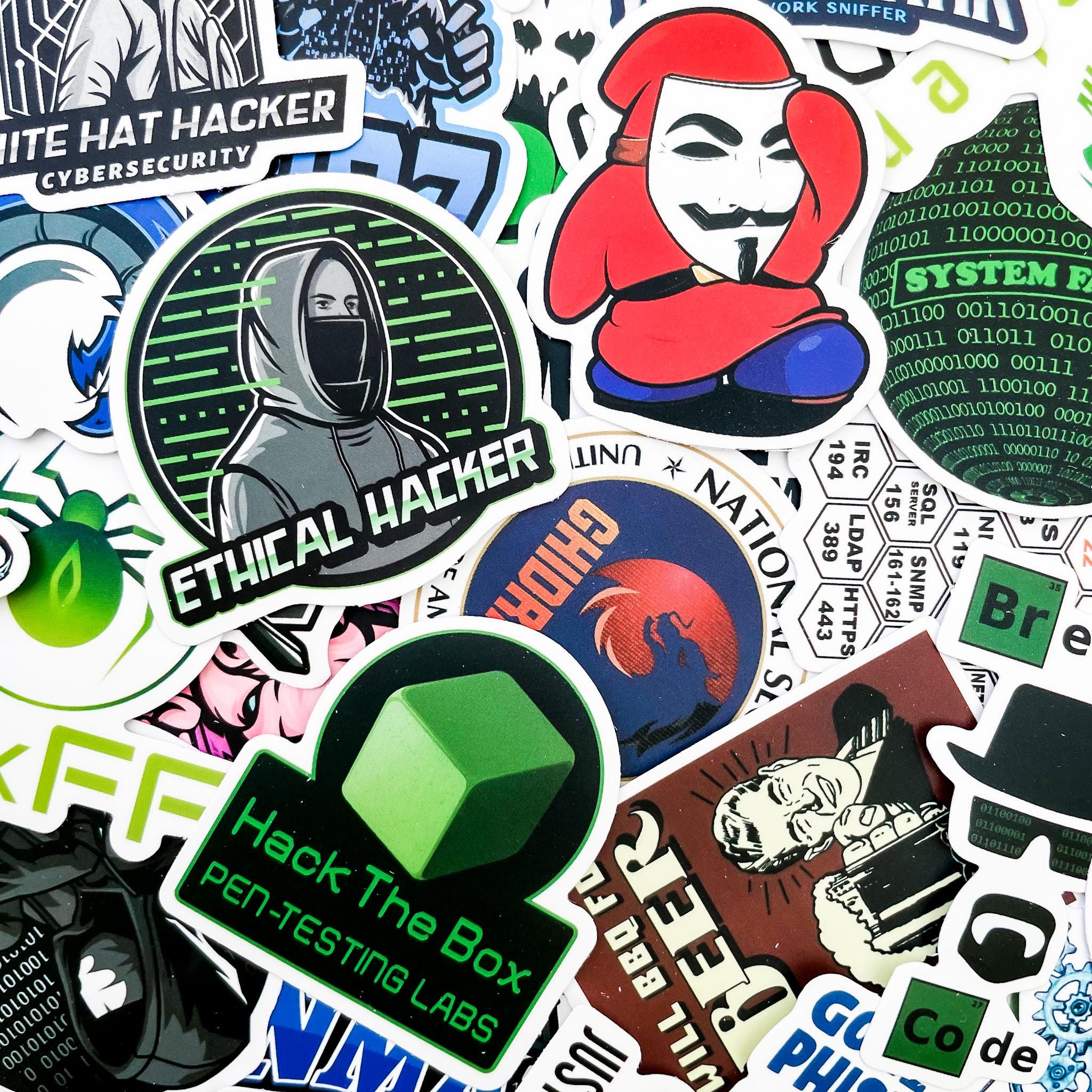 Programming Stickers 50PCS Hacker Stickers Pack - Programming ...