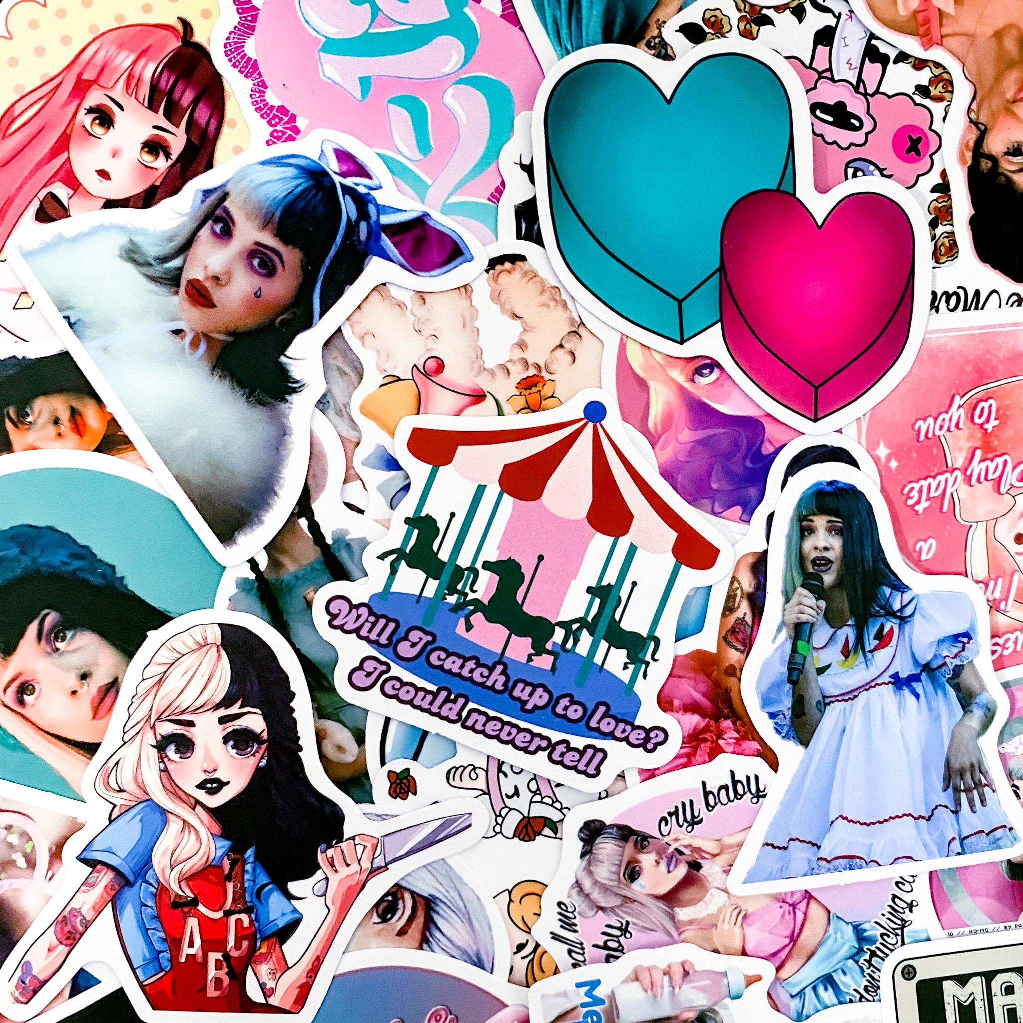50 Random Cry Baby Stickers, Melanie Martinez-inspired Stickers ...