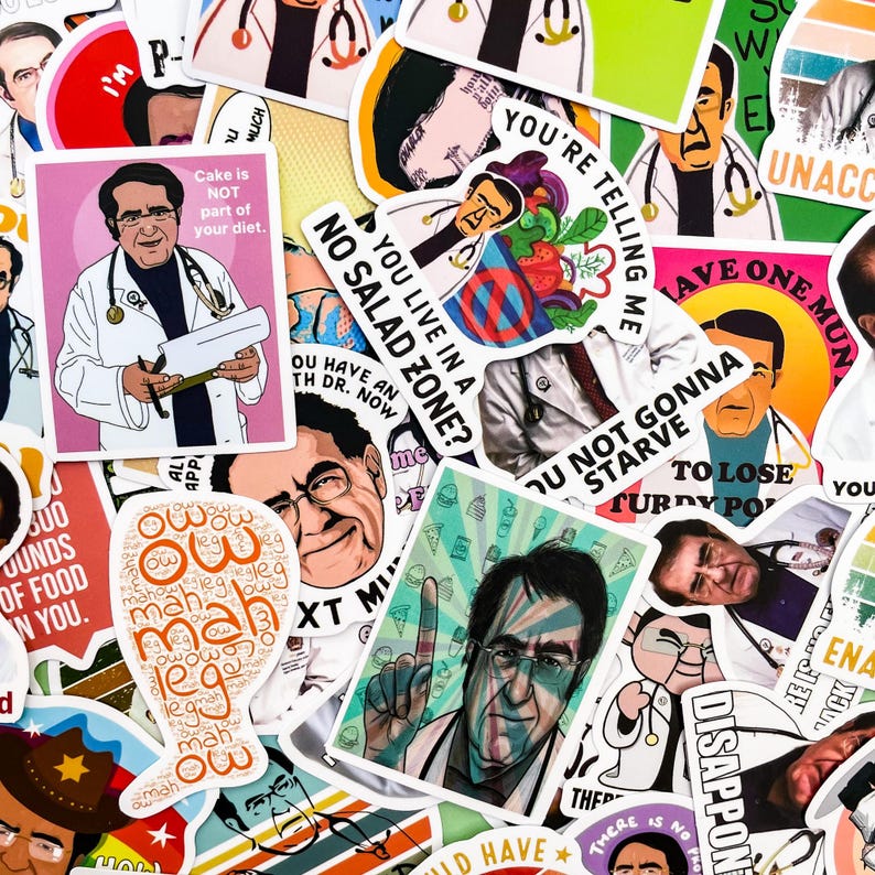 50 Random Dr. Nowzaradan Stickers, Meme Stickers, Character Stickers ...