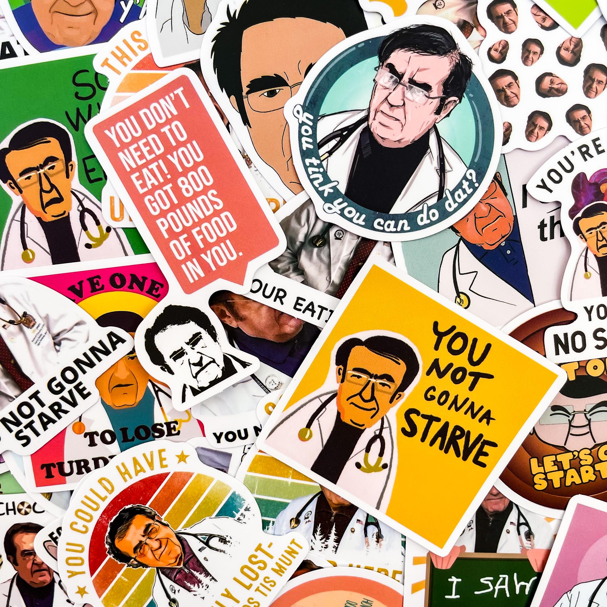 50 Random Dr. Nowzaradan Stickers, Meme Stickers, Character Stickers ...