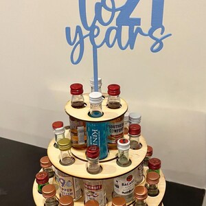 Liquor Cake With Topper - Etsy