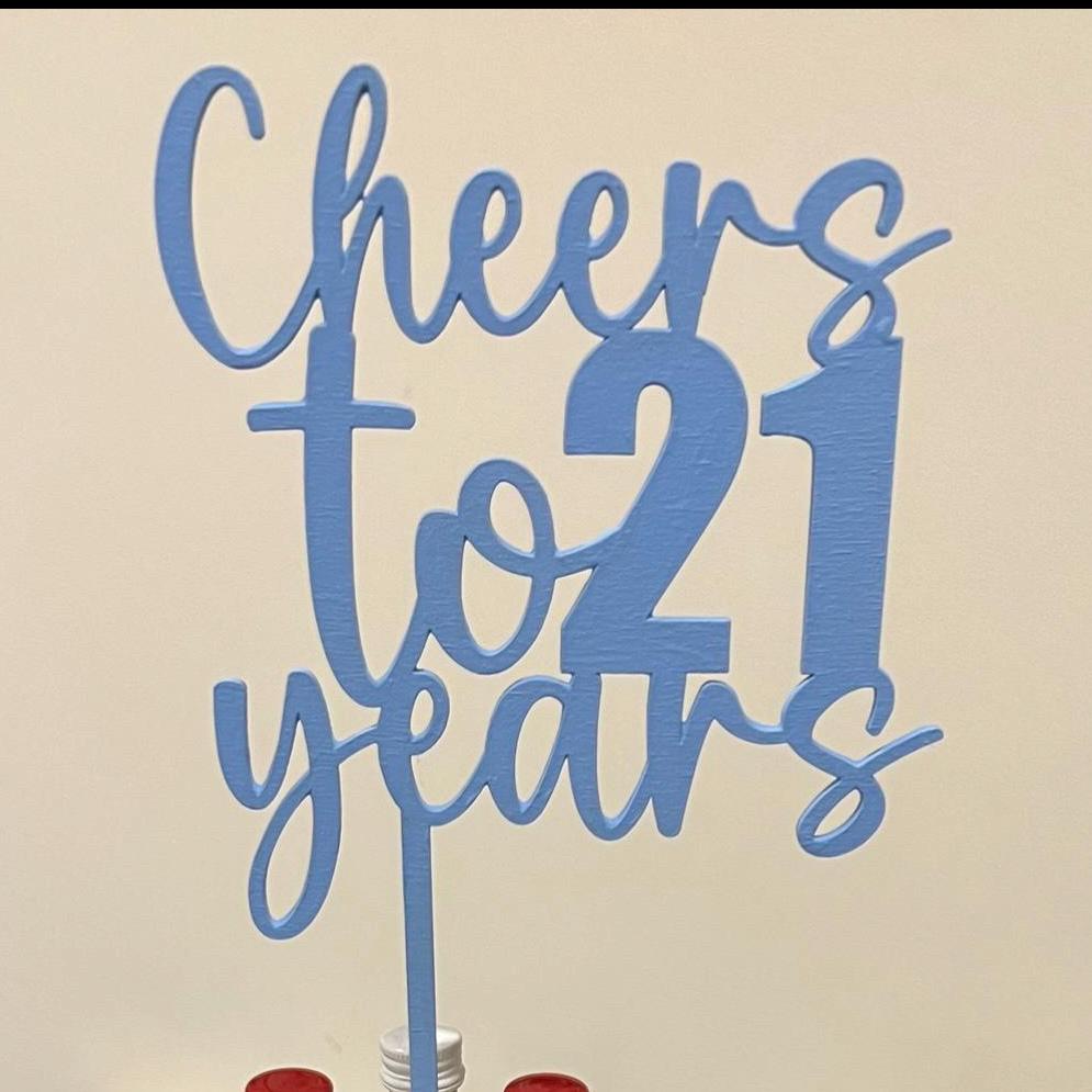 Liquor Cake With Topper - Etsy