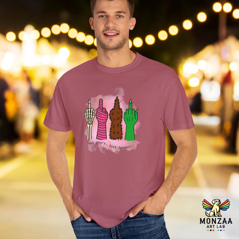 Not Angry Just Honest Queer Shirt - Comfort Colors LGBT Protest Tee - Etsy