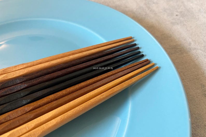 5-colour Set of Japanese-style Chopsticks, Tortoise Shell Design Set ...