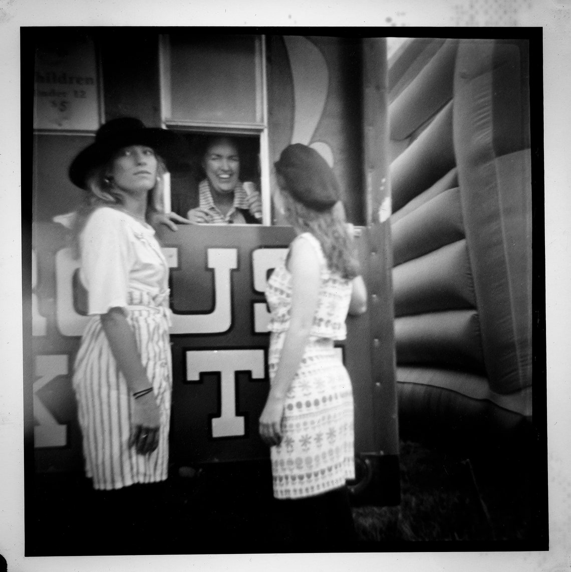 Ohio Circus Vintage Set of Silver Prints Made With Toy Camera 1988 - Etsy