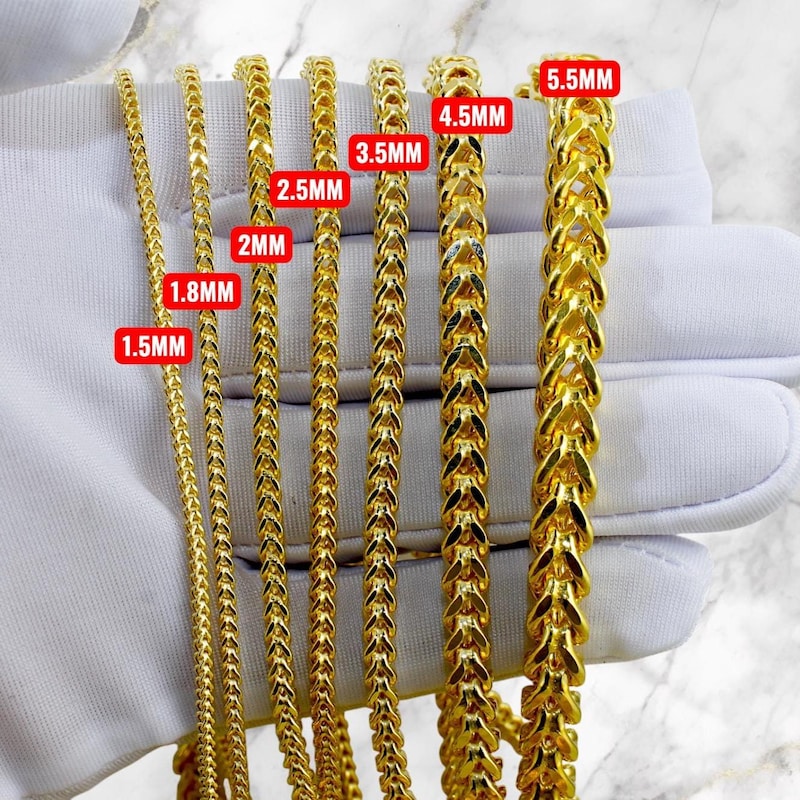 2mm Franco Diamond Cut - Etsy