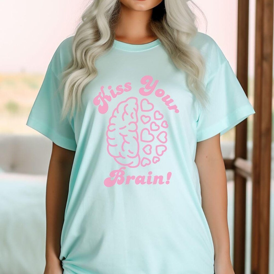 Kiss Your Brain! Elementary Teacher Shirt, Daycare Teacher Shirt, Prek ...