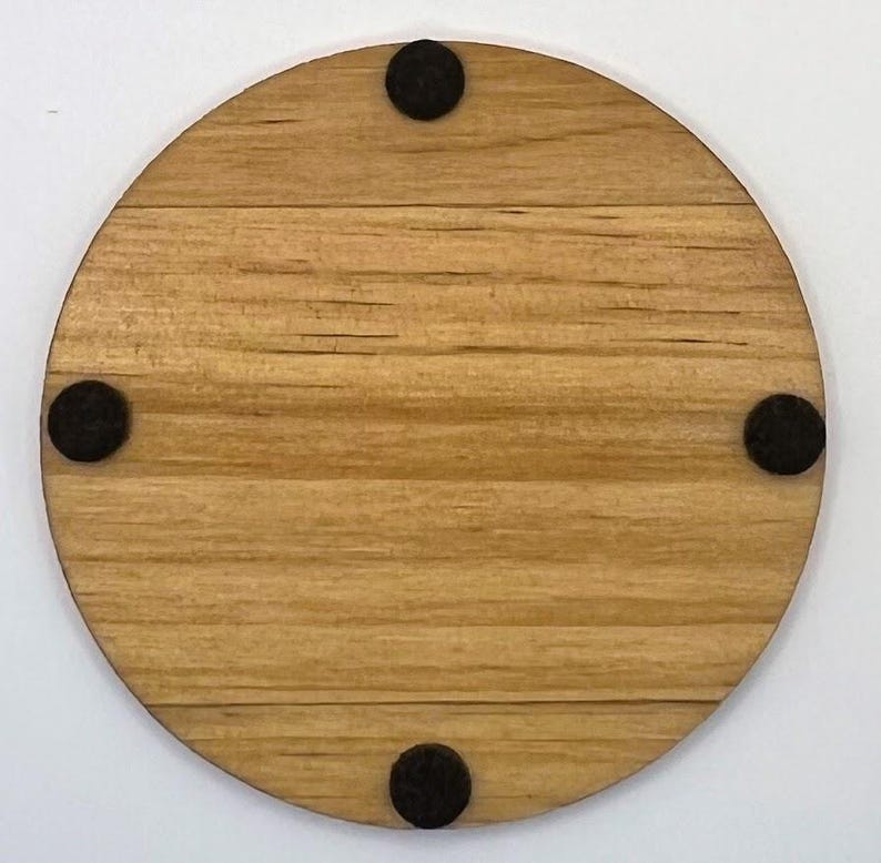 Custom Made Wooden Coasters With Classic American Muscle Cars, Hot Rods ...