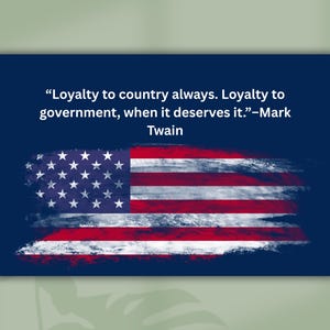 Printable Protest Sign. “loyalty to Country Always. Loyalty to ...