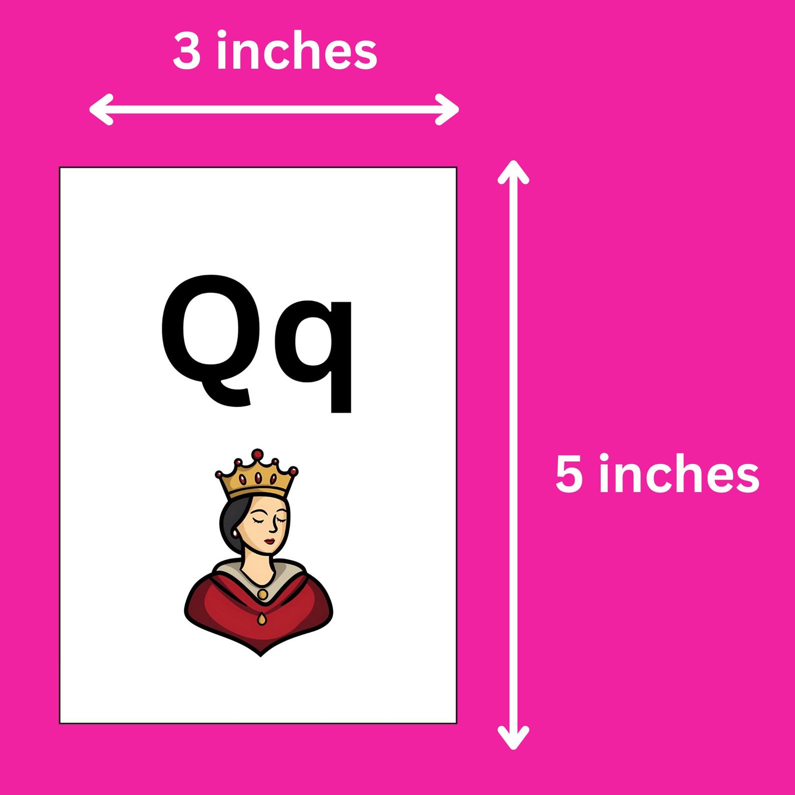 26 ABC Flash Cards, Educational Cards, A-Z Cards, Learn Abcs, Alphabet ...