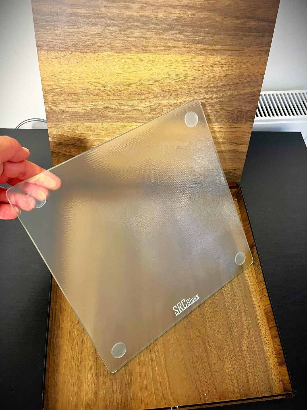 Premium Custom Clear Mouse Pad, Gaming Tempered Glass Mousepad, 4mm ...